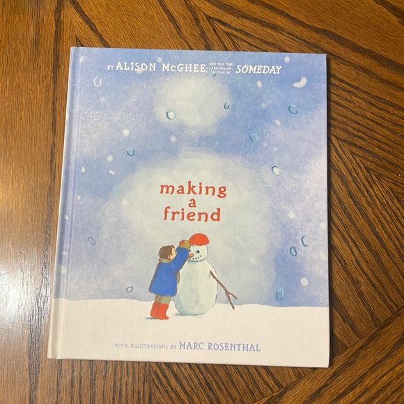 Simon & Schuster | Other | Making A Friend Book By Alison Mcghee | Poshmark